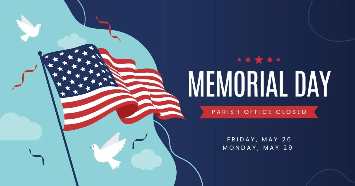 Office Closed Sign Memorial Day