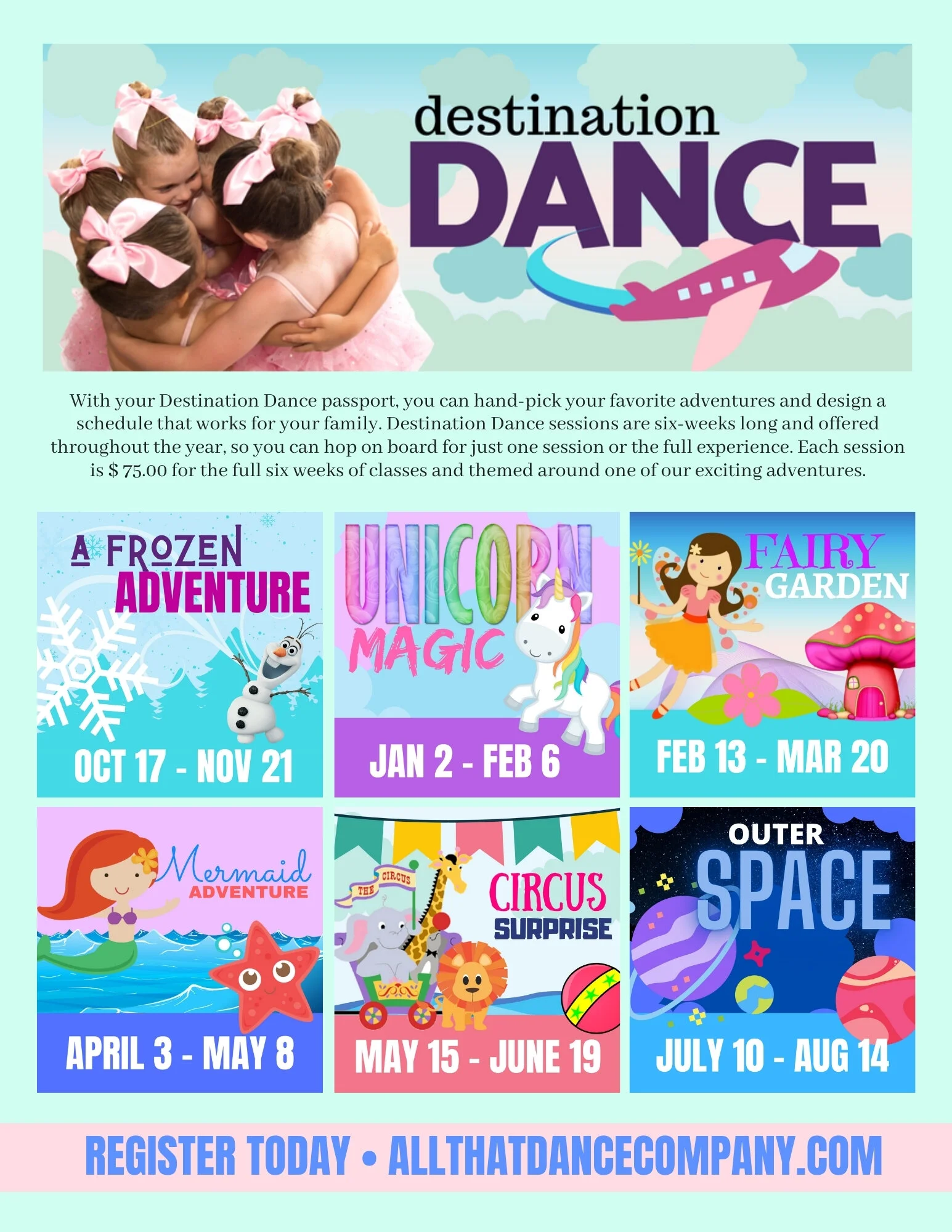 Destination Dance Thank You — All That! Dance Company