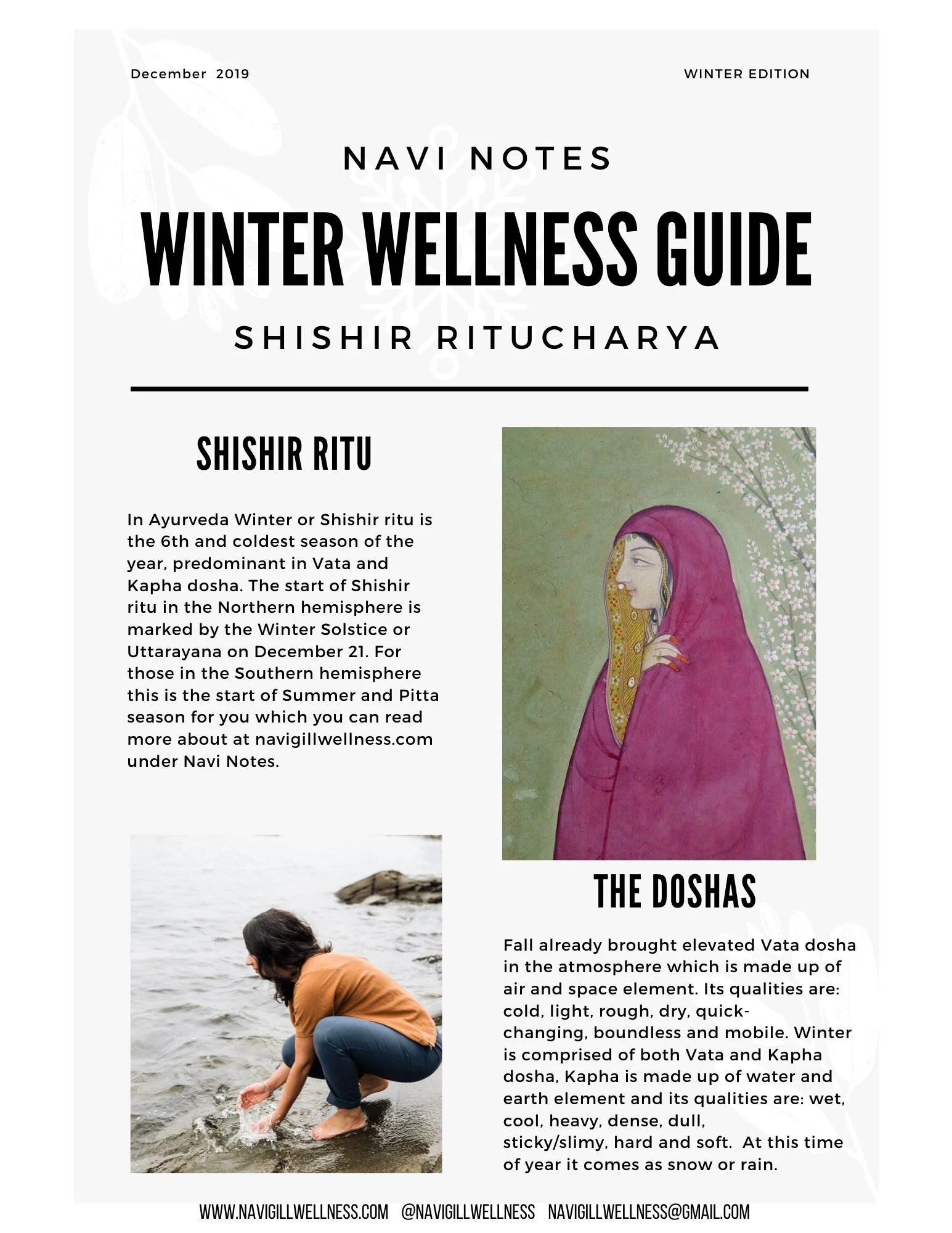 Shishir Ritucharya- Ayurvedic Winter Wellness Guide — Navi Gill Wellness