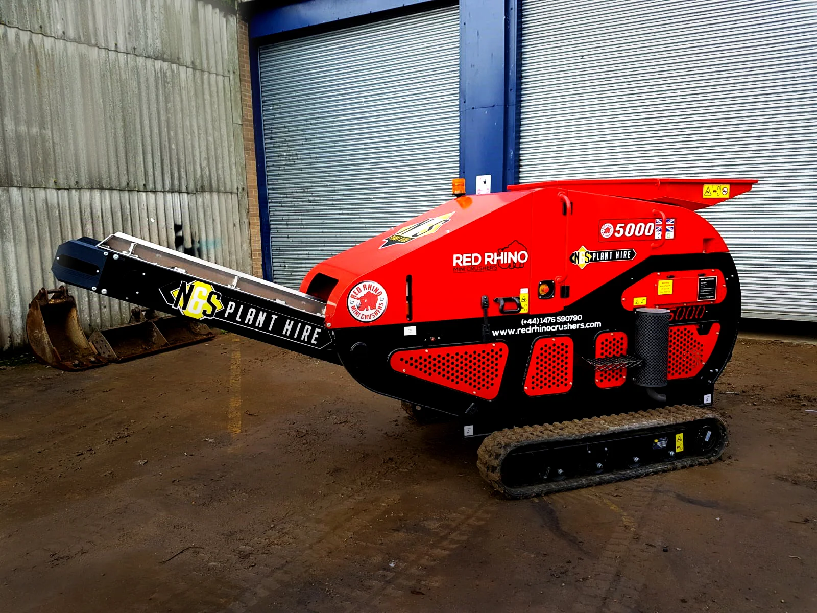 Mini Crusher Hire in Norfolk & Suffolk | N&S Plant Hire