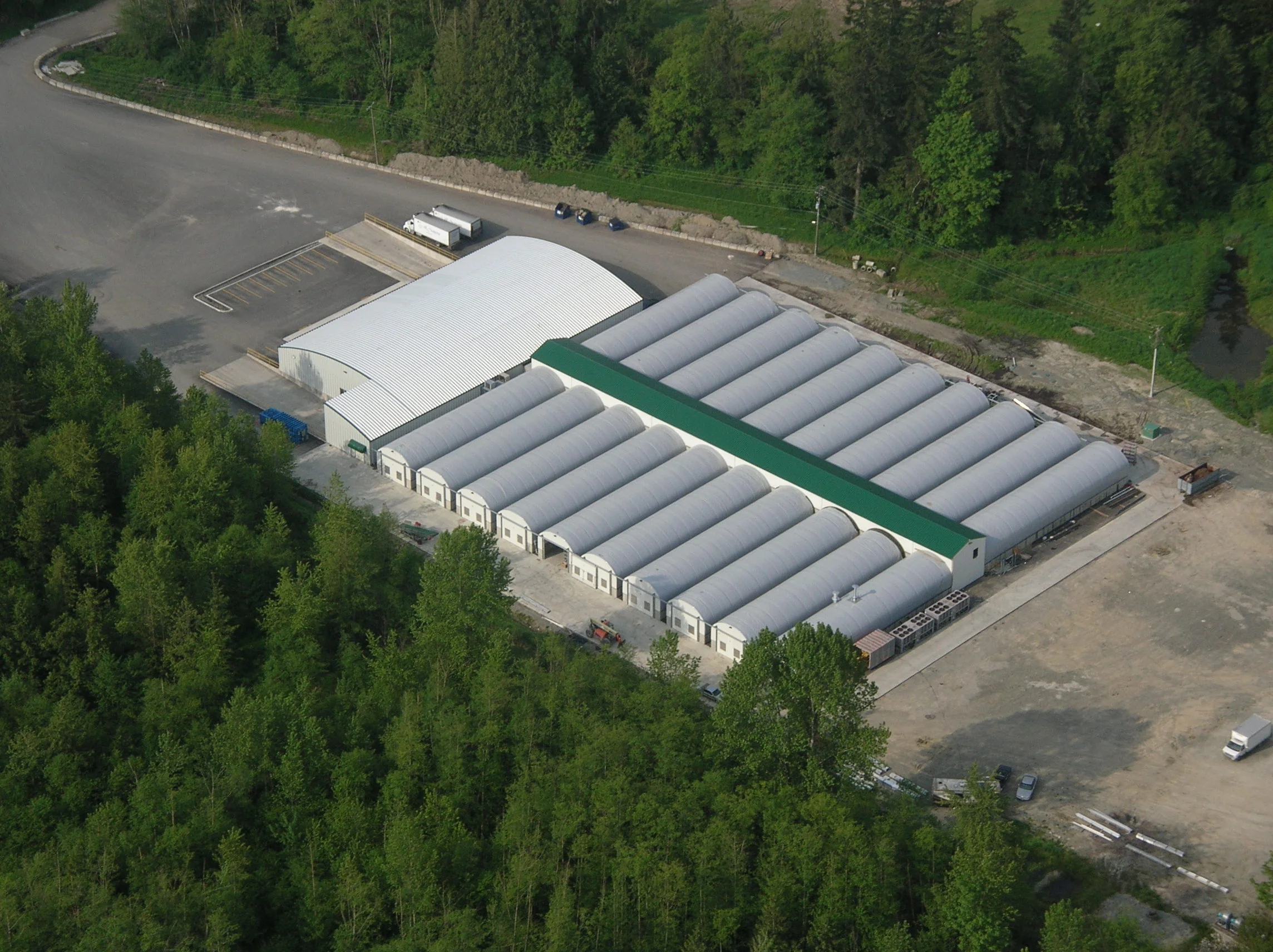 mushroom growing rooms, mushroom tunnel, mushroom hooped structures ...