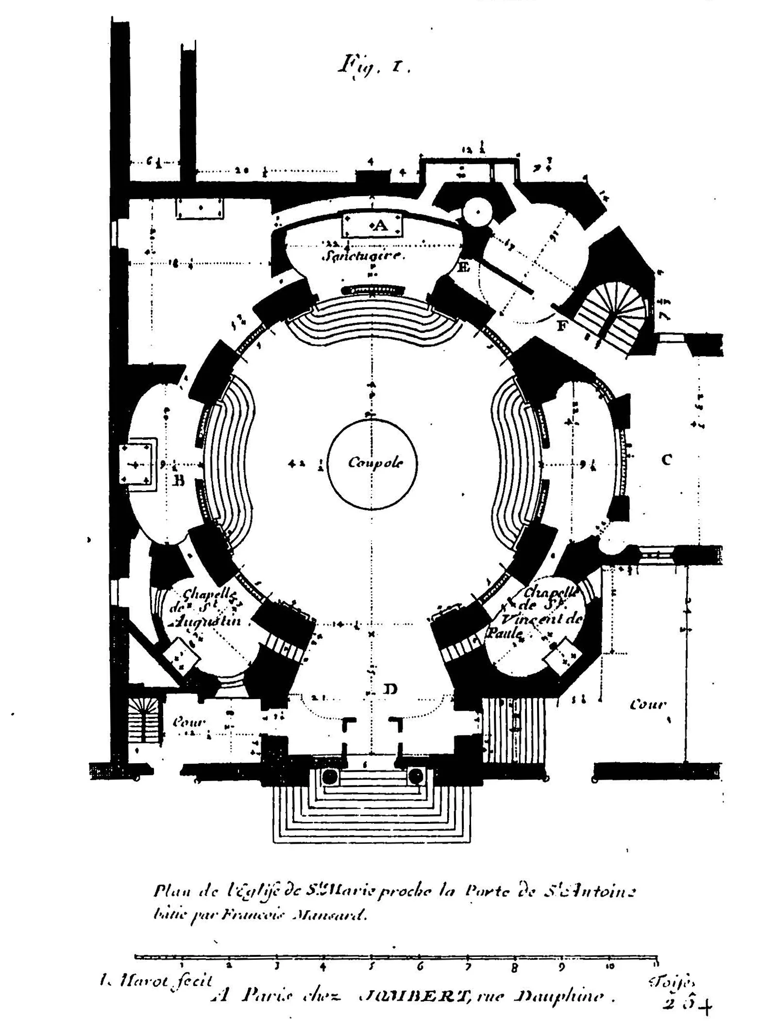 Baroque Church Plan