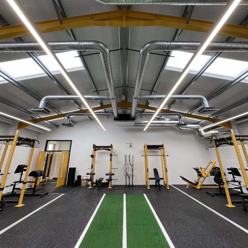 Antrim GAA Gym & Ancillary Building Handover — Doherty Architects