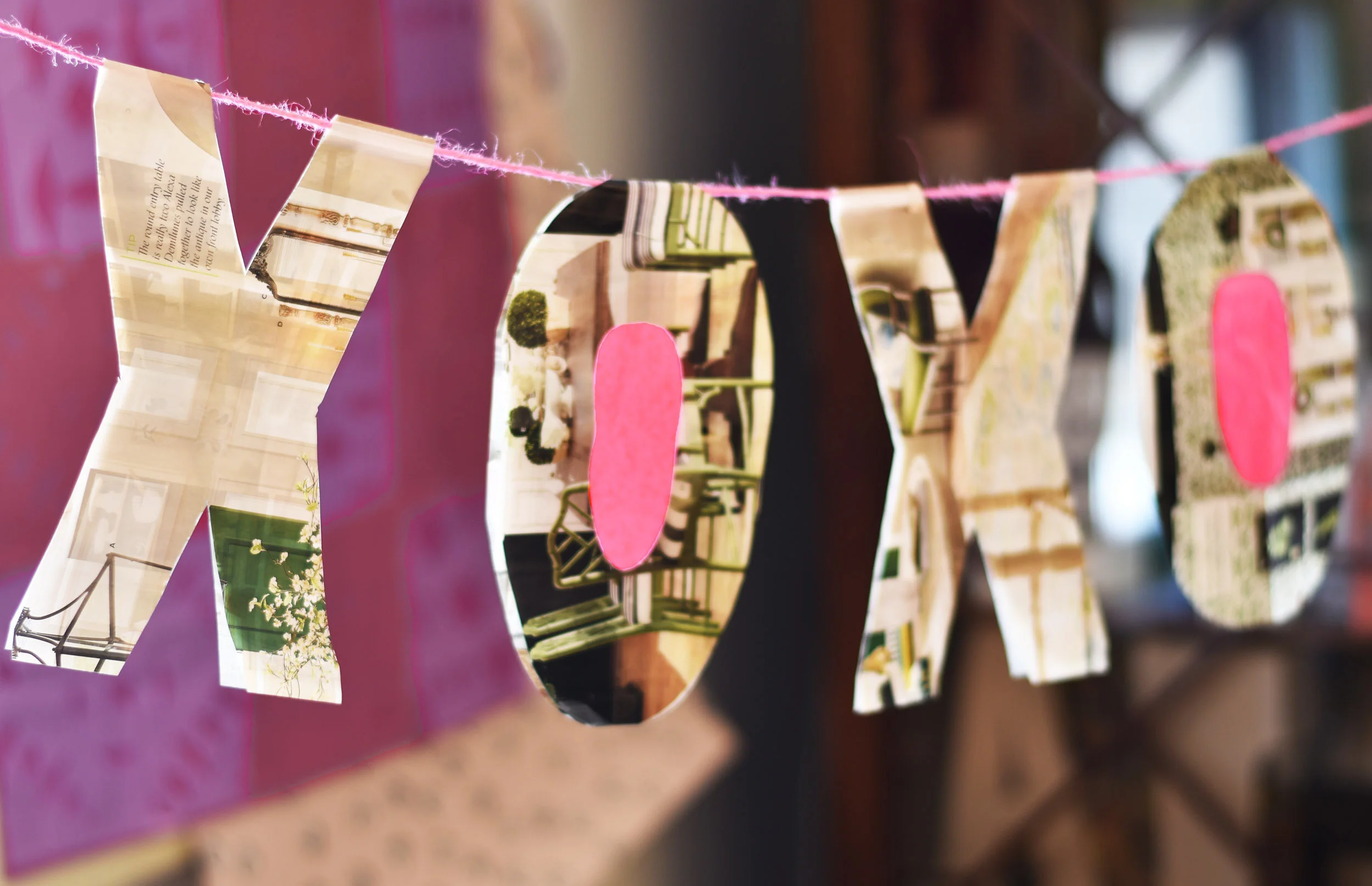 XOXO Banner! Make one in minutes out of a catalog. Full how-to for ...