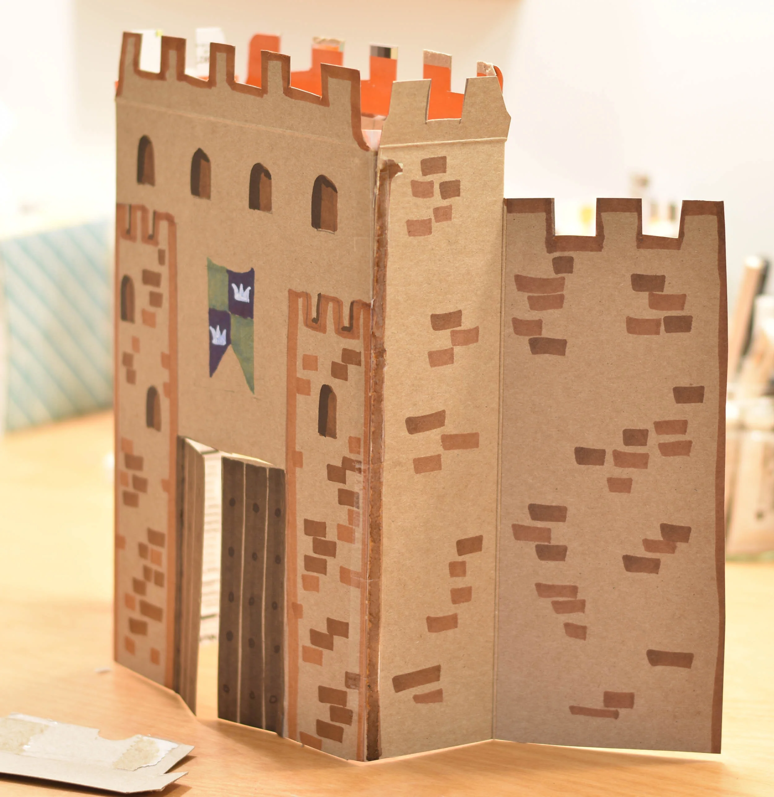 Cereal Box Castle craft. Make an awesome castle to play with out of any ...