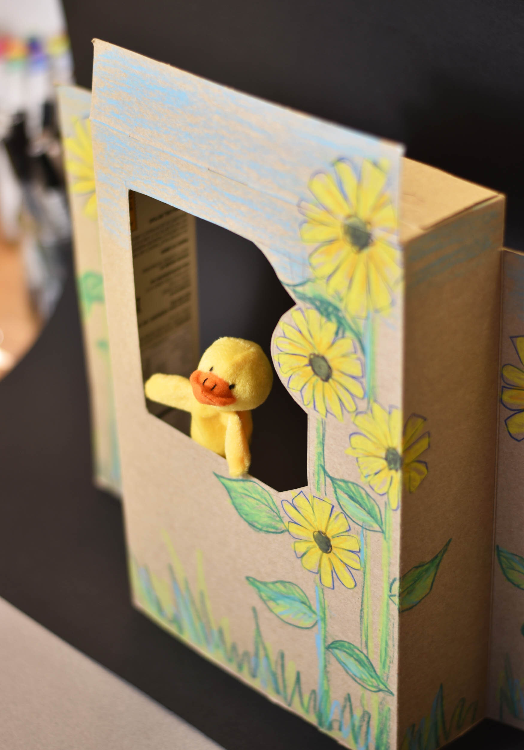 Cereal Box Theater — Right Now Crafts