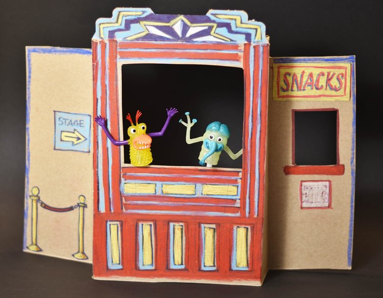 Cereal Box Theater — Right Now Crafts