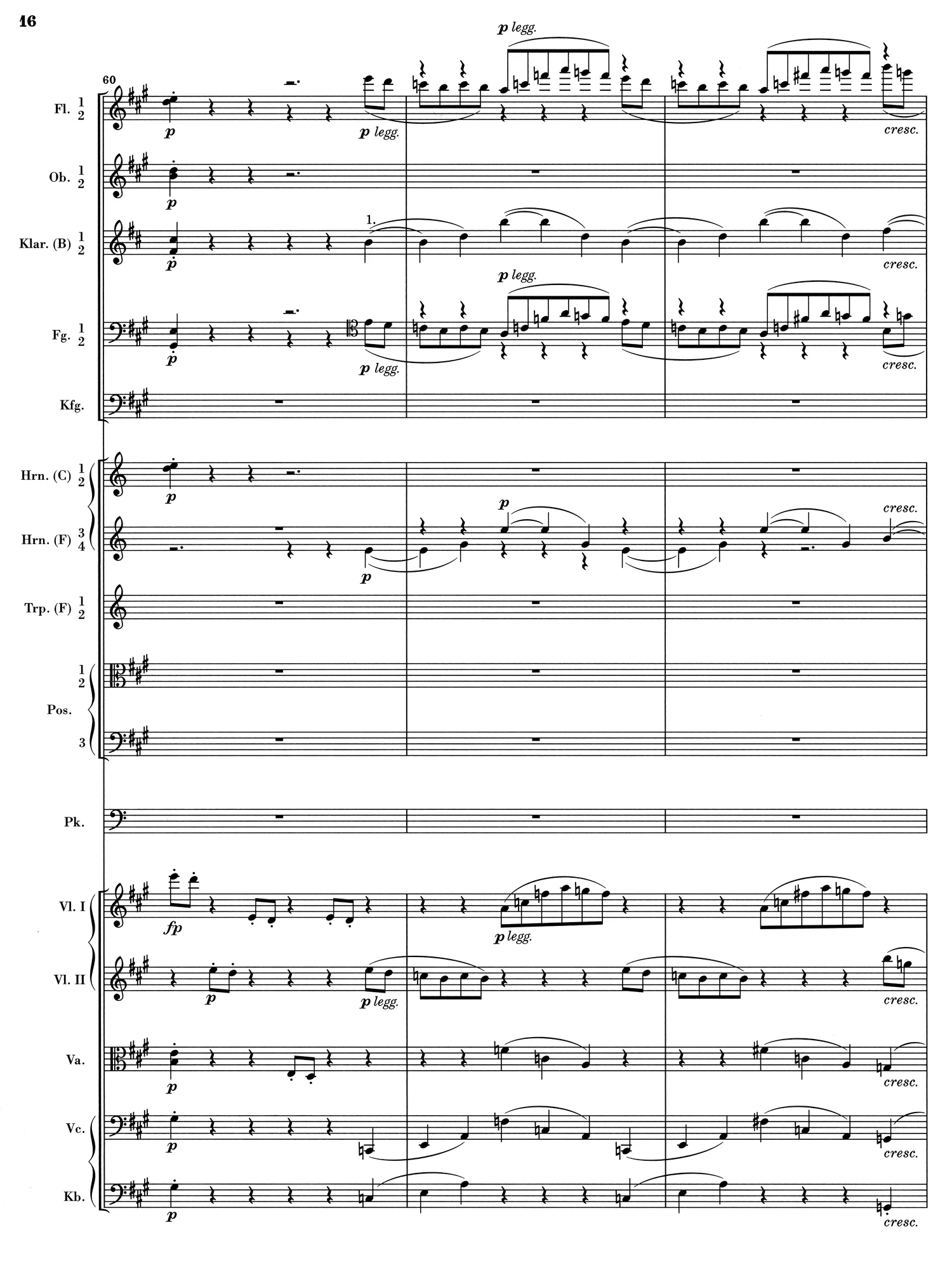 I. Allegro con brio - mm. 60 to 68 — The Orchestral Bassoon