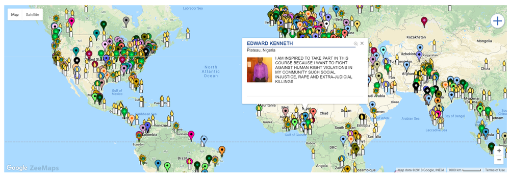 Human Rights Violations Map