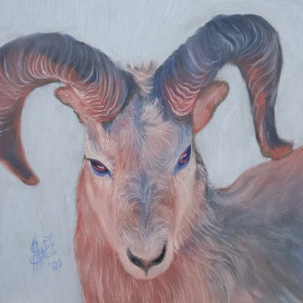 Evil Goat Art
