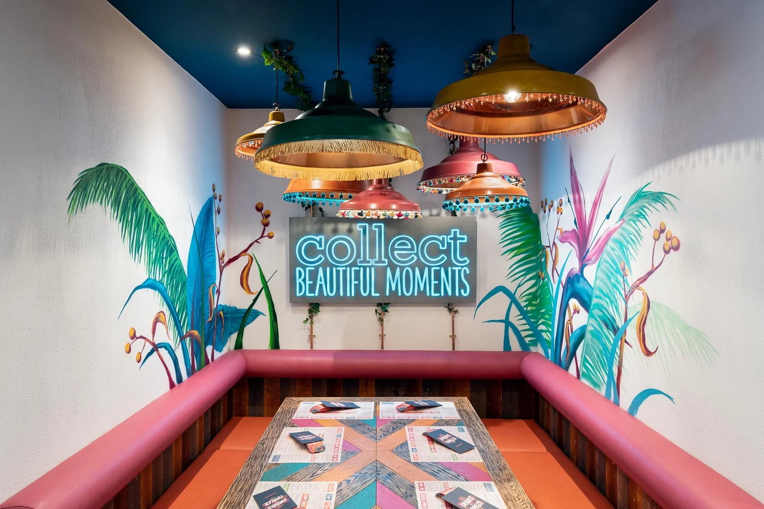 Tamatanga, Nottingham. Fun, funky, colourful interior design. Modern ...
