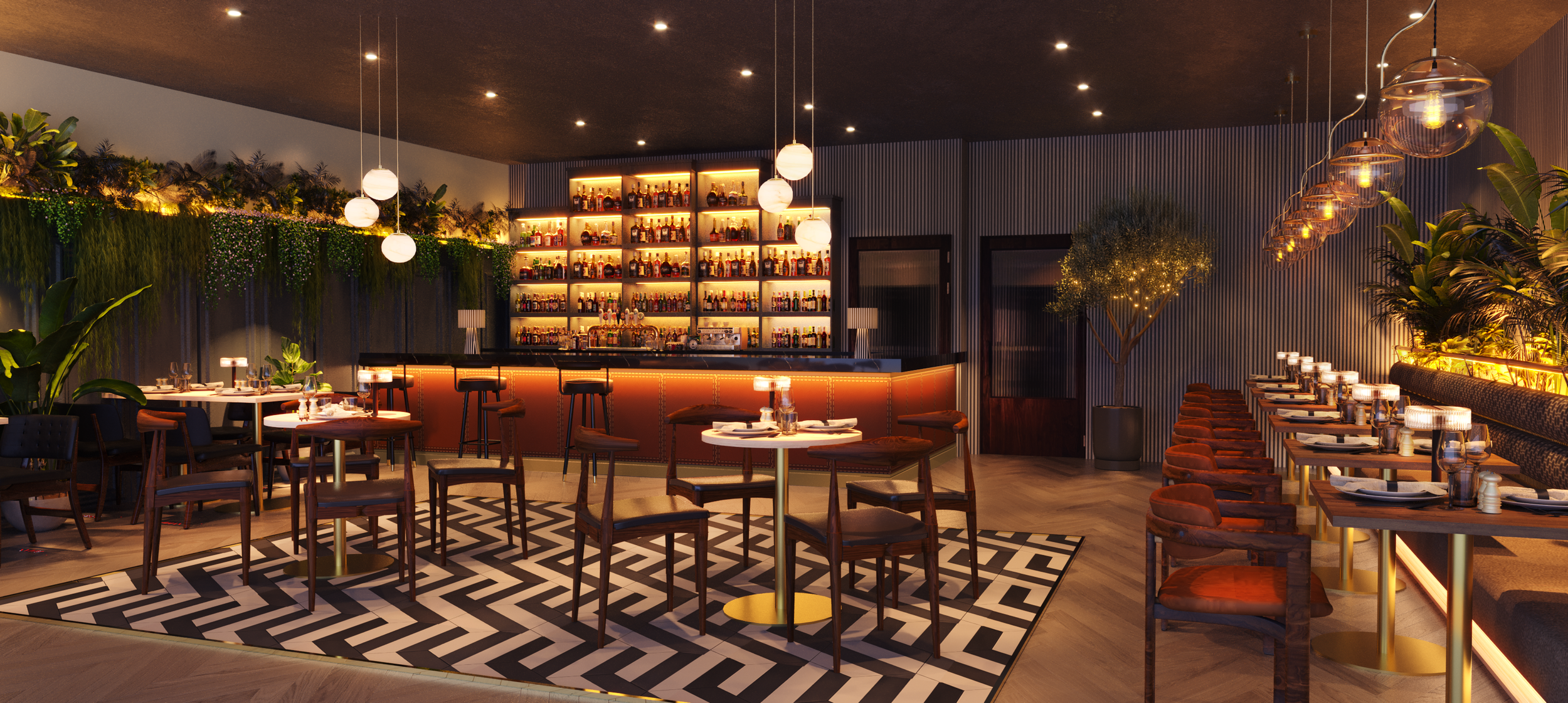Lucille — Bar & Restaurant Interior Designers - Creative & Original
