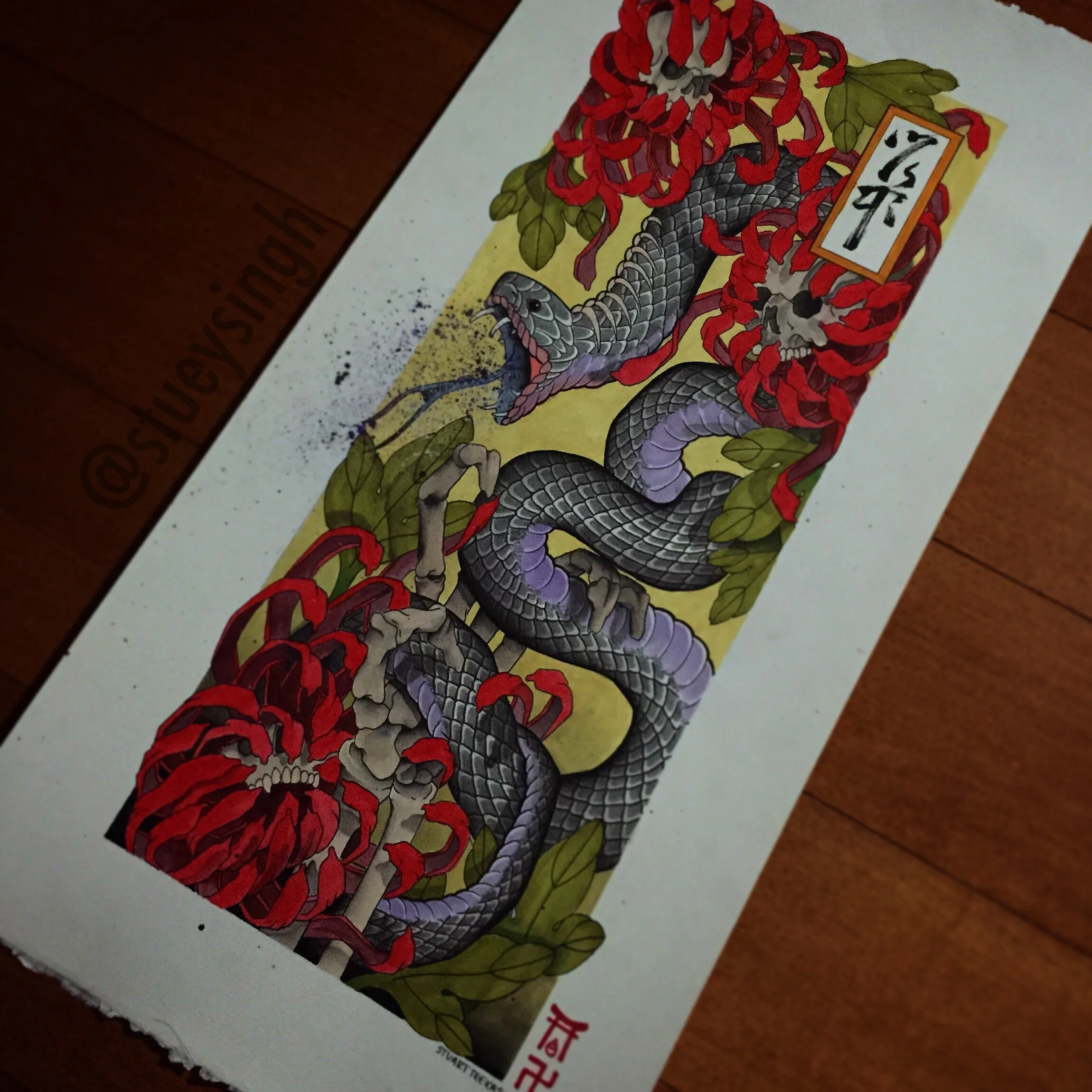 Tattoo Artwork — STUART TEEKASINGH
