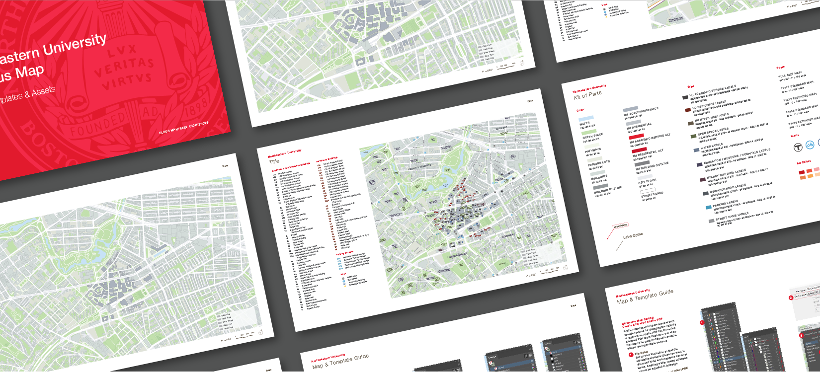 Northeastern University Campus Map