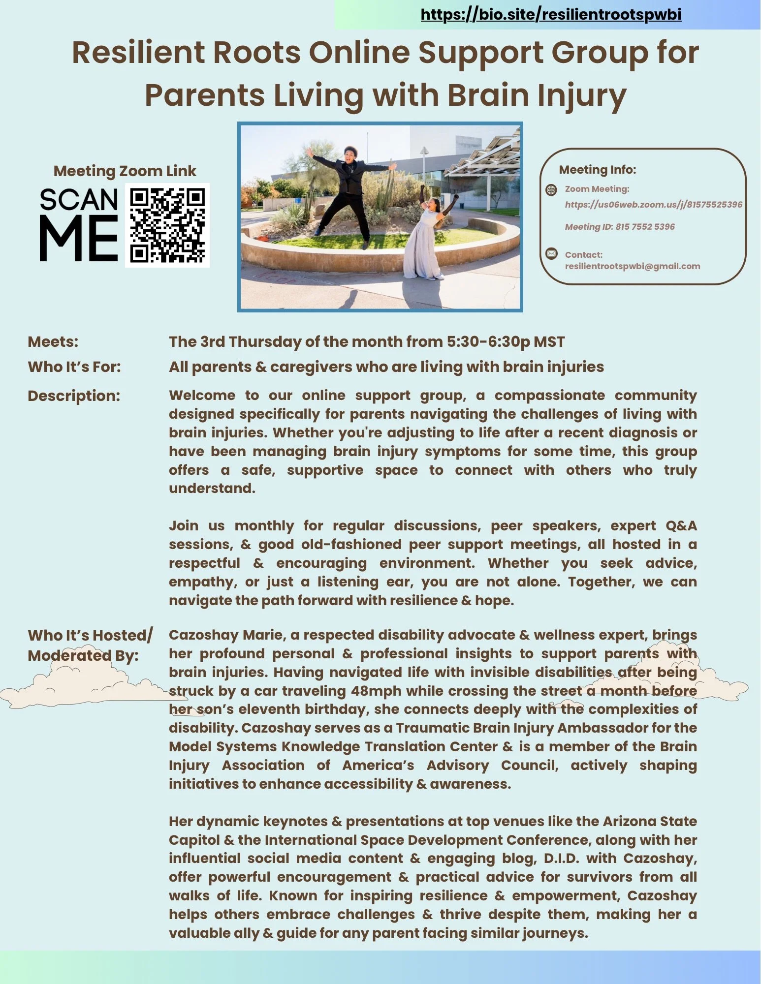 Resilient Roots Support Group for Parents Living with Brain Injury — D ...