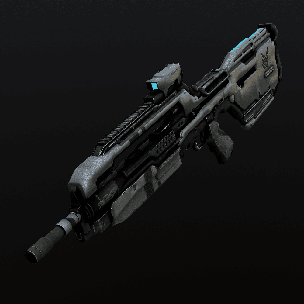 Halo 4 Battle Rifle — Adam Serhane