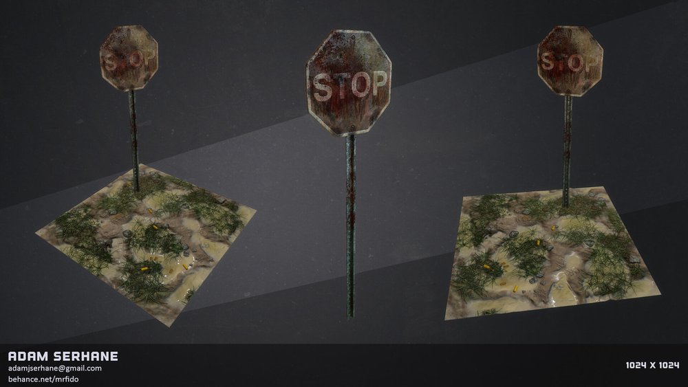 Dystopian Stop Sign — Adam Serhane