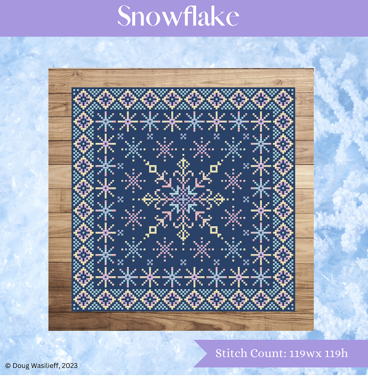 Snowflake — Shannon Christine Designs Cross Stitch Patterns