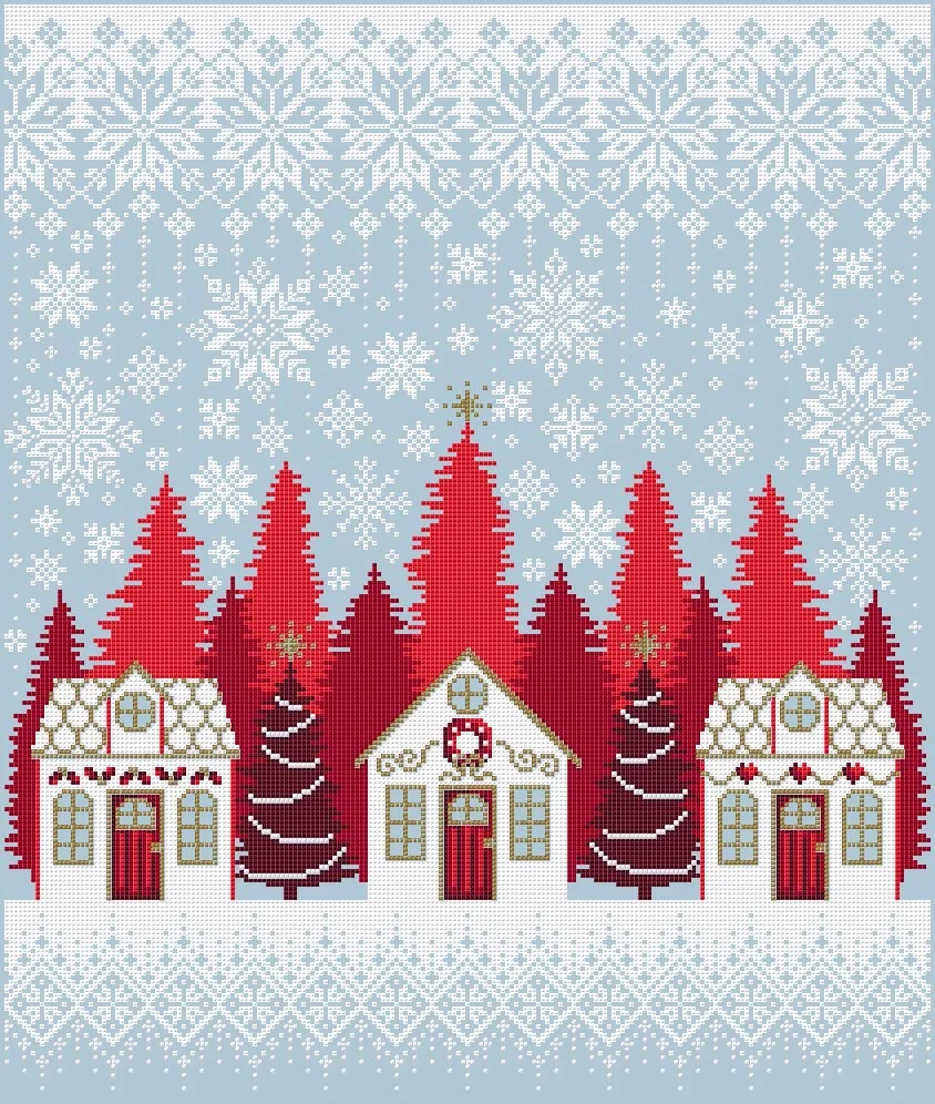 Snow Day — Shannon Christine Designs Cross Stitch Patterns