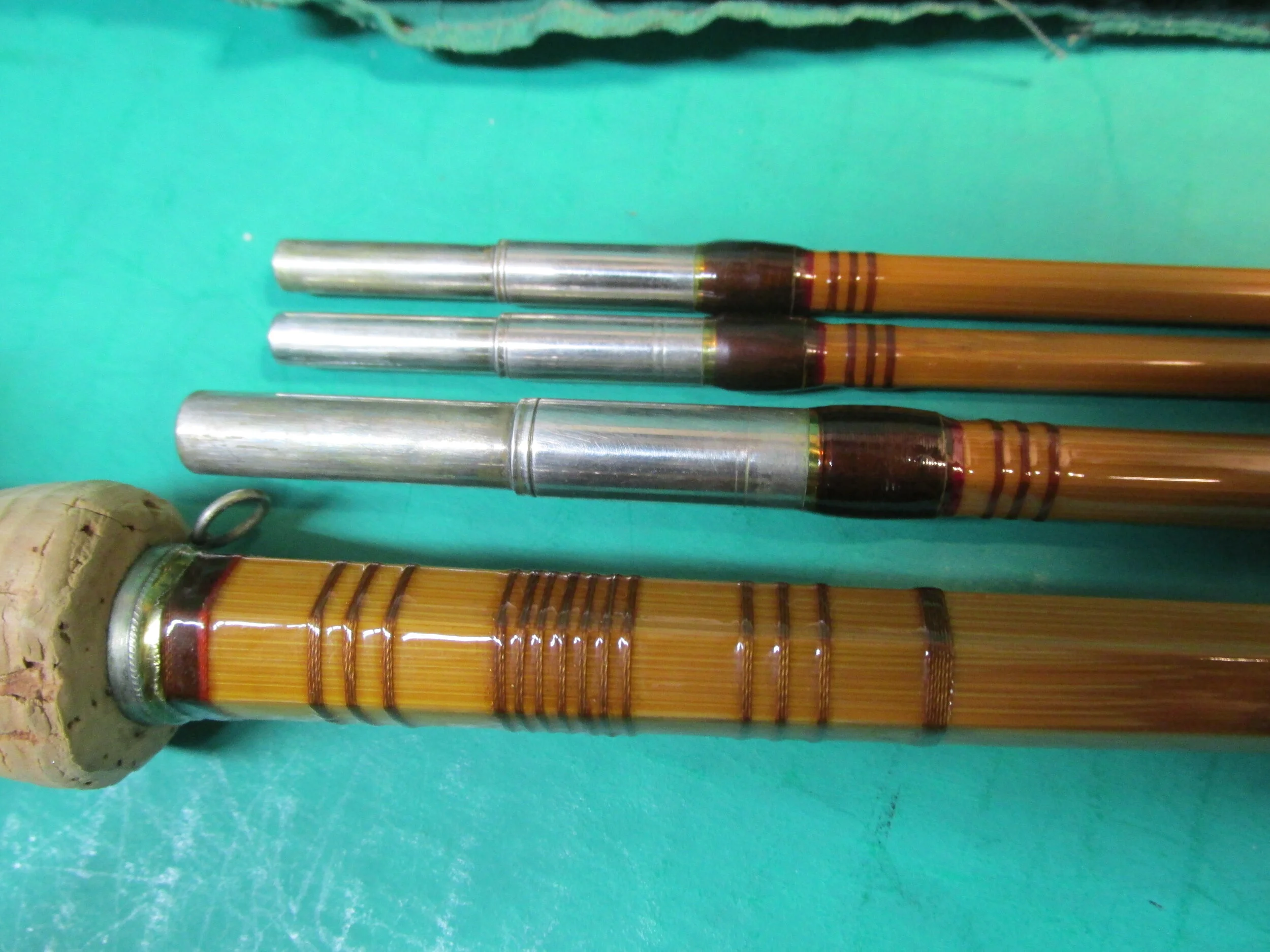 2585 - 6. FE. Thomas Streamer Rod — R.W. Summers Bamboo Fly Rods Company