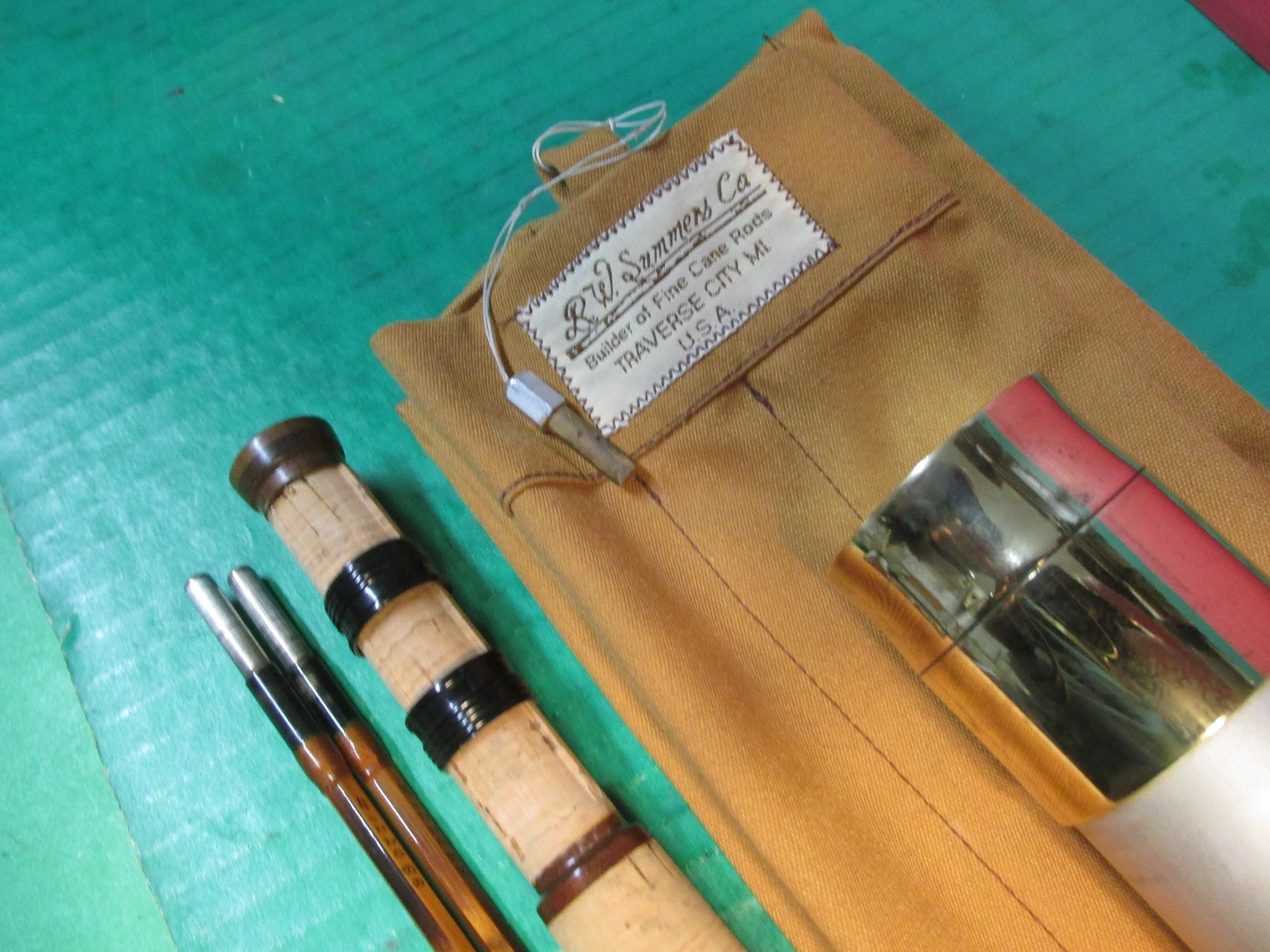 #2809-11. RW. Summers model 275 — R.W. Summers Bamboo Fly Rods Company