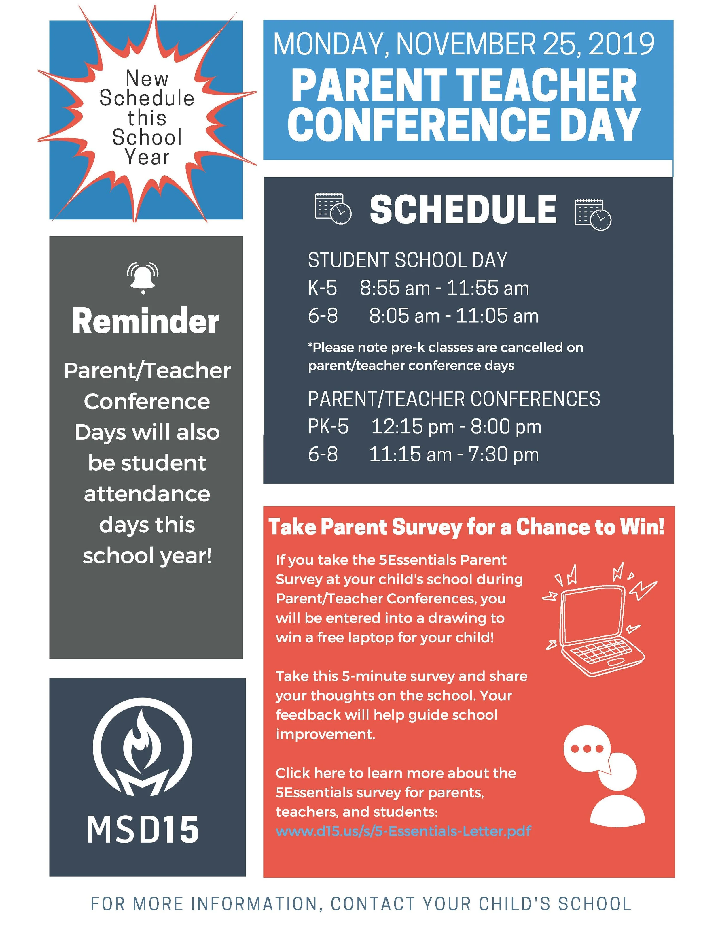 Student Survey For Parent Teacher Conferences Clipart