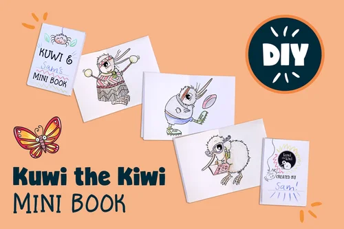 DIY Kuwi Mini Book — Kuwi the Kiwi