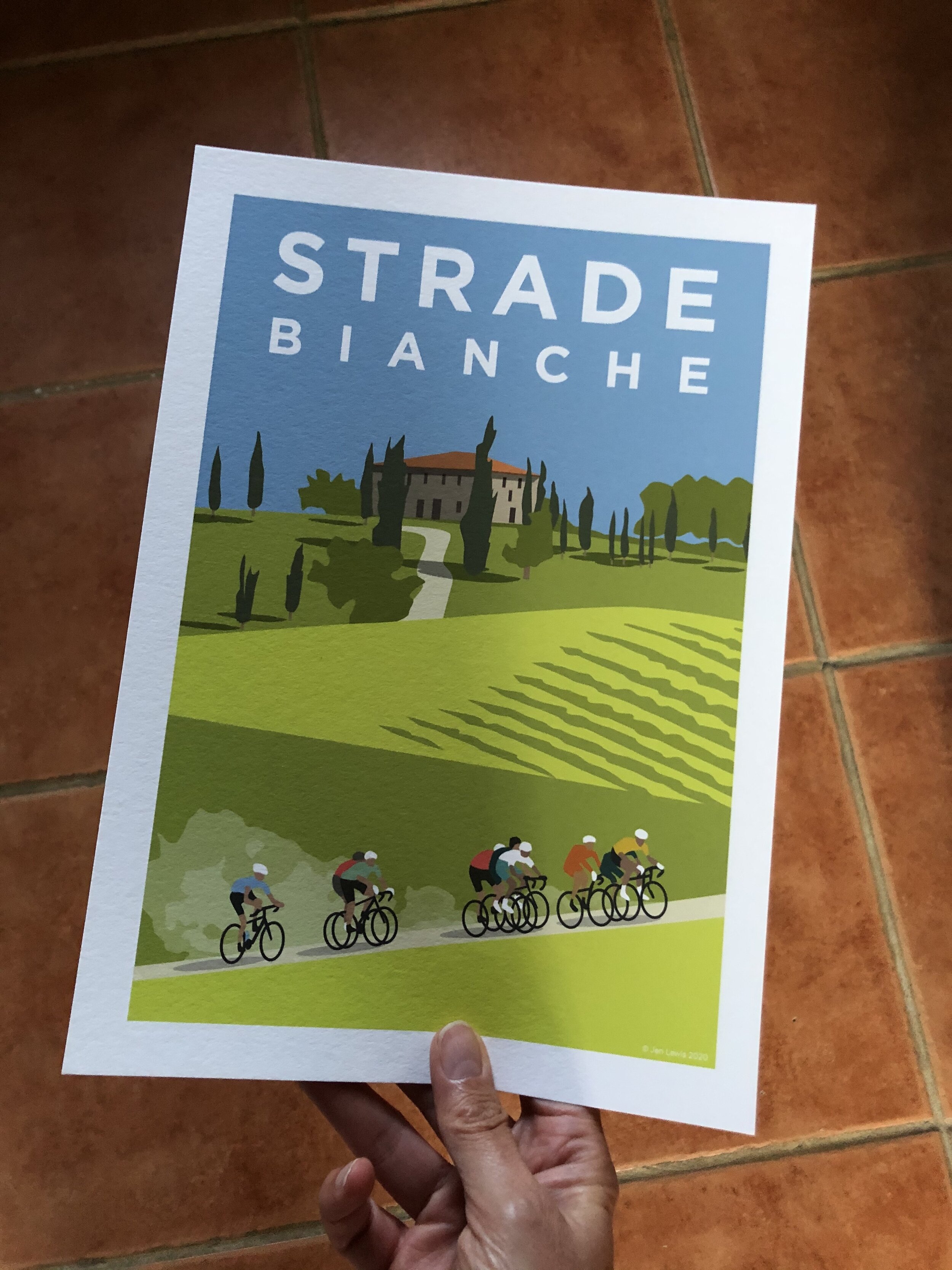 Jen Lewis Cycling Art - Magazine - Ride Velo