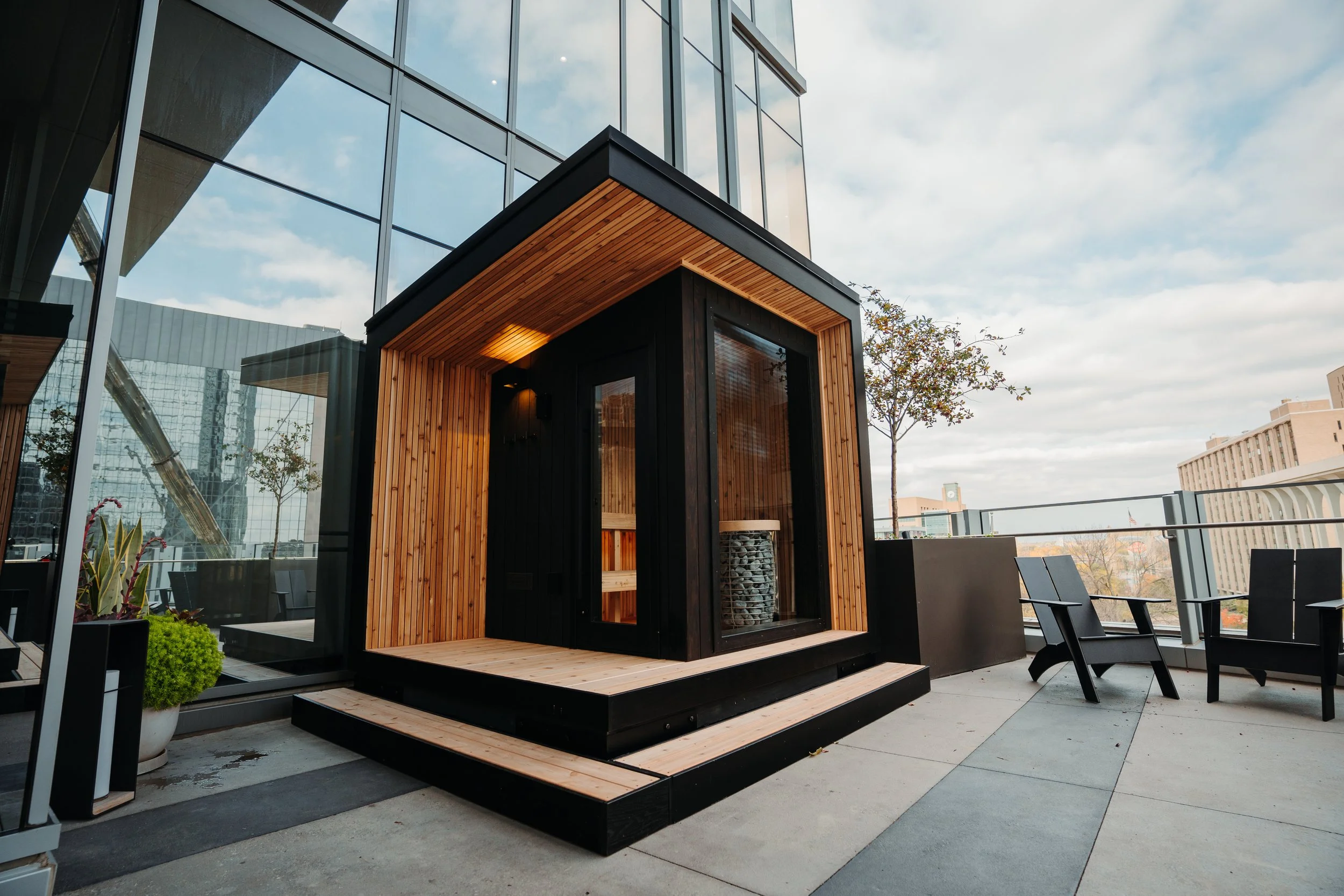 Cedar and Stone Nordic Sauna — Arbor Wood Co.