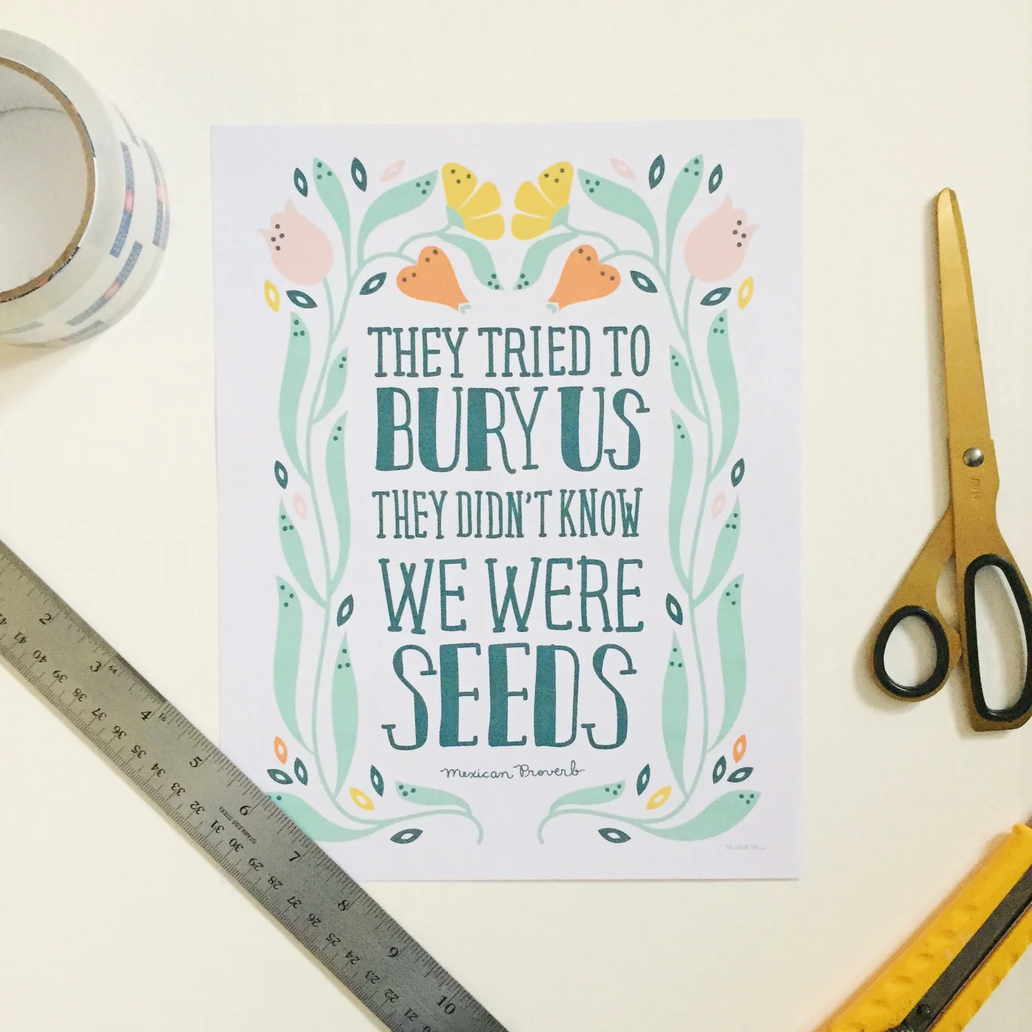 PRETTY PROTEST SIGNS — Elizabeth Olwen Print + Pattern
