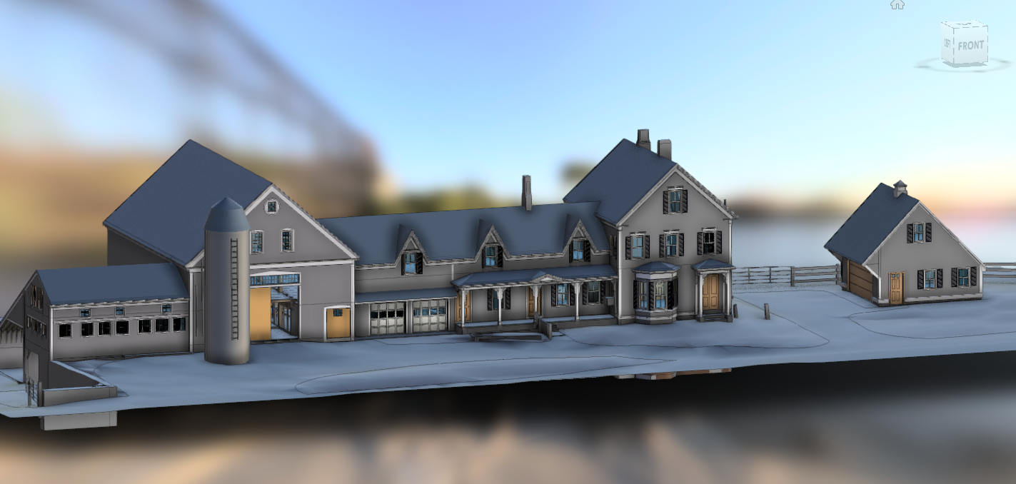 Pointknown gets muddy to scan and capture local dairy farm. — Pointknown