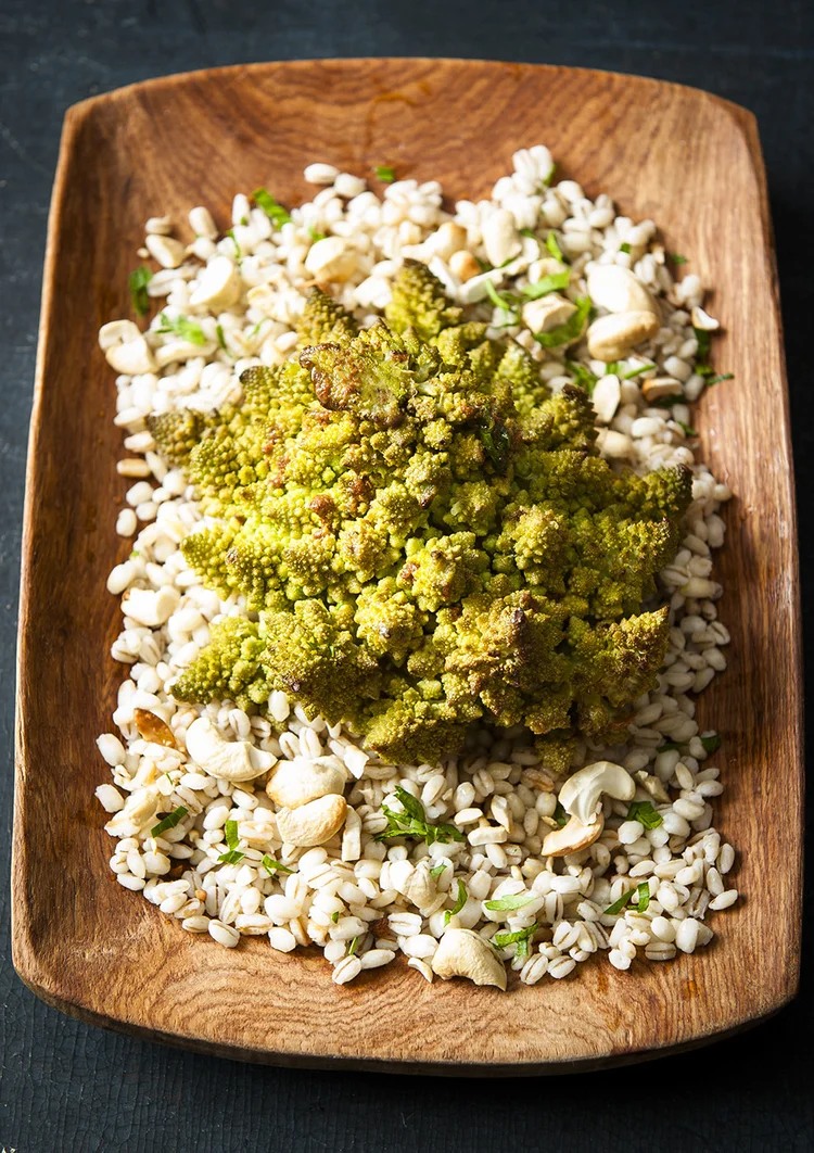 Try a new (old) vegetable: romanesco (it's the green cauliflower) Is it ...