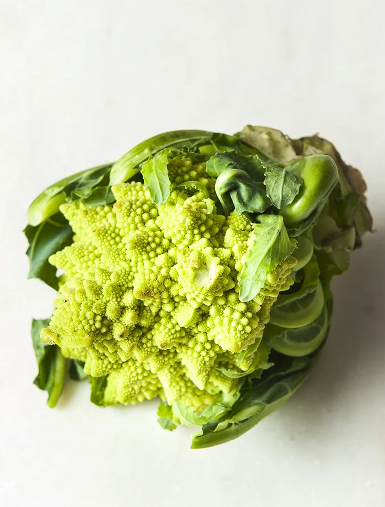 Try a new (old) vegetable: romanesco (it's the green cauliflower) Is it ...