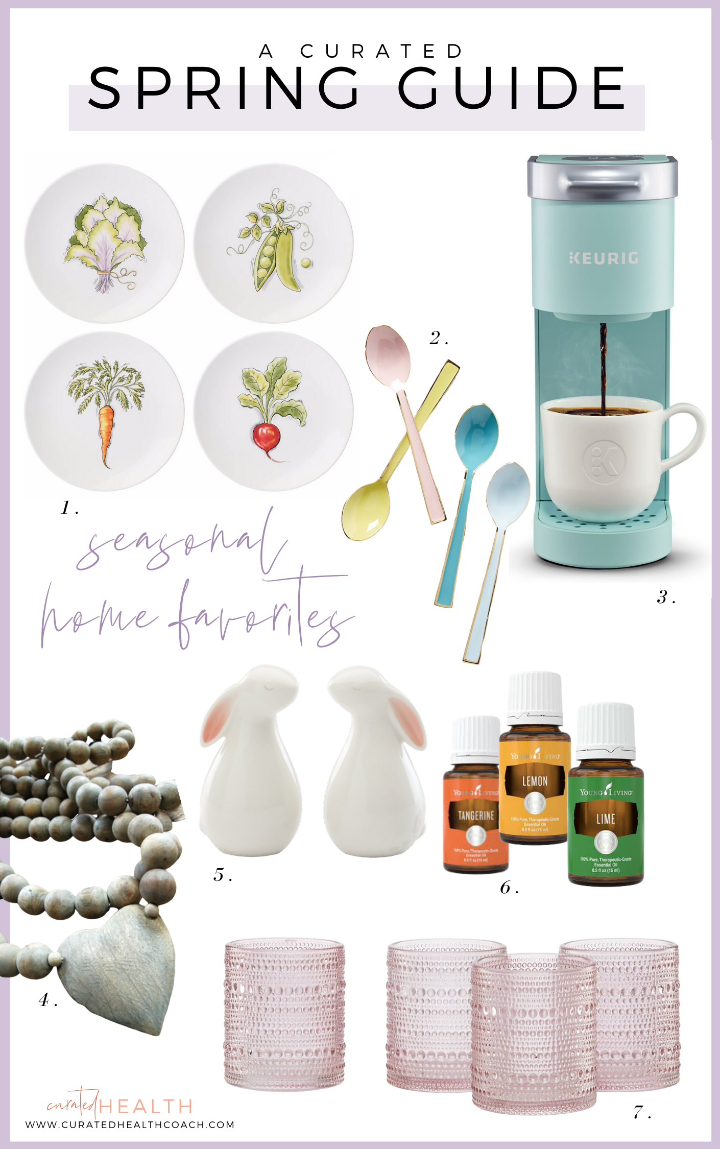 SPRING FAVORITES FOR THE HOME GUIDE — Curated Health