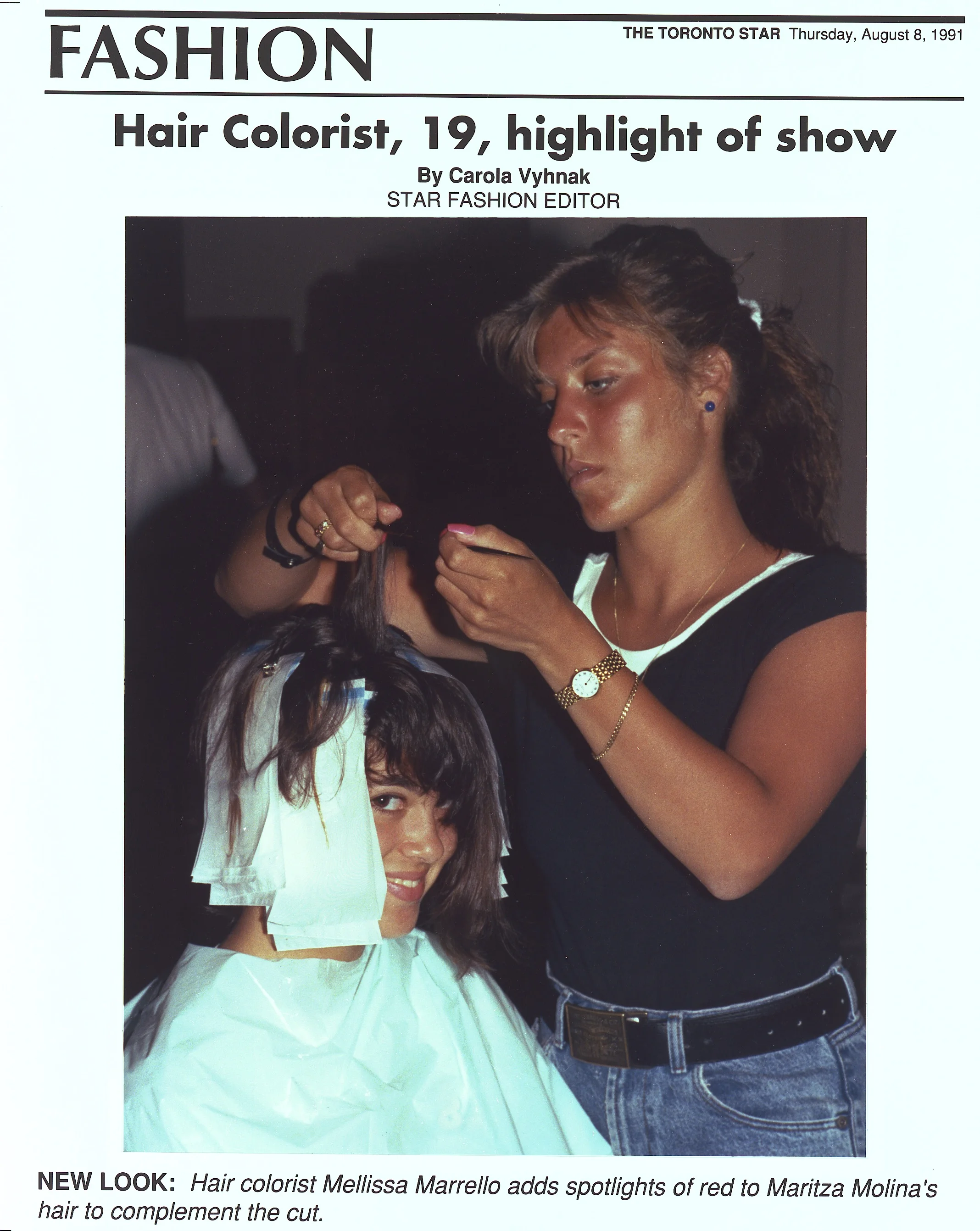 About Mellissa — Raffaello Salon in Yorkville, Toronto