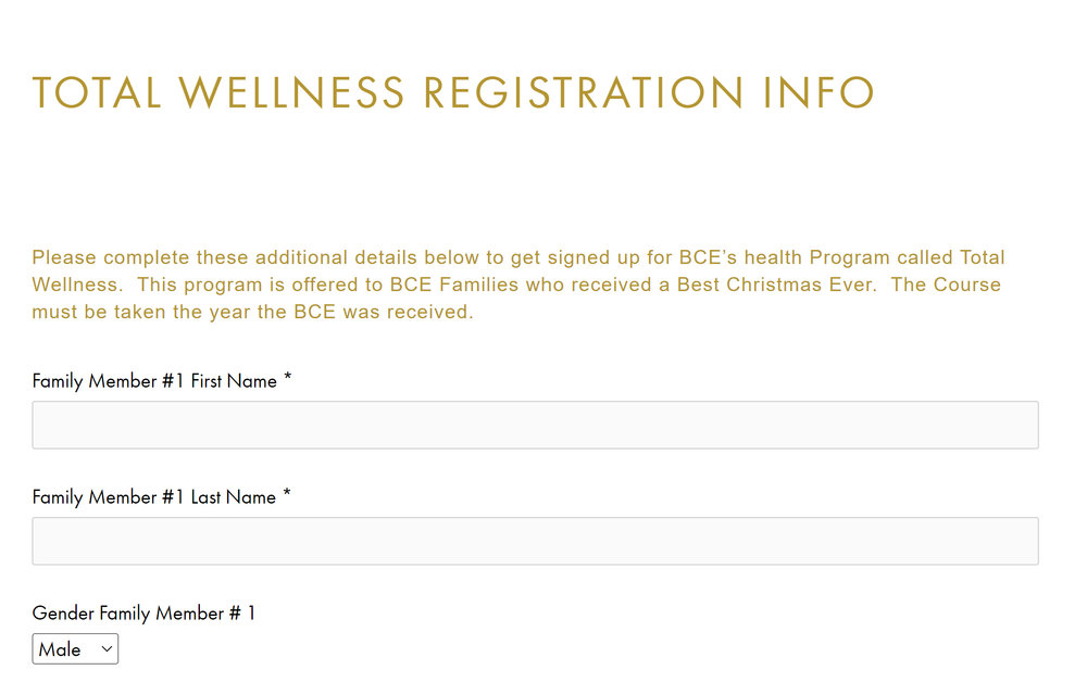 Family Total Wellness Info