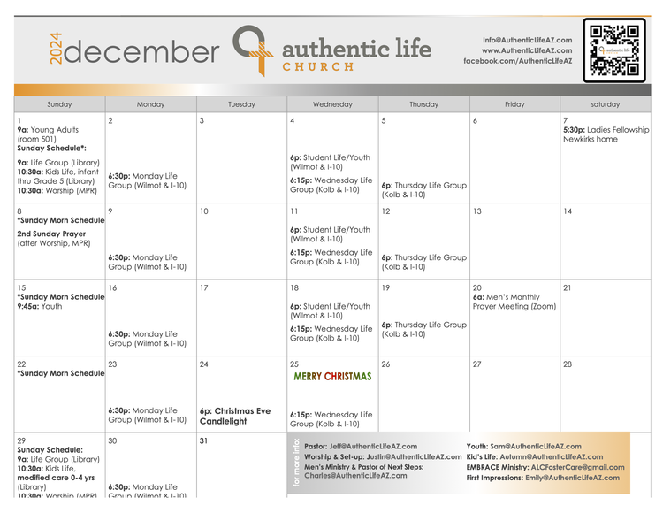 Authentic Life Church | Home