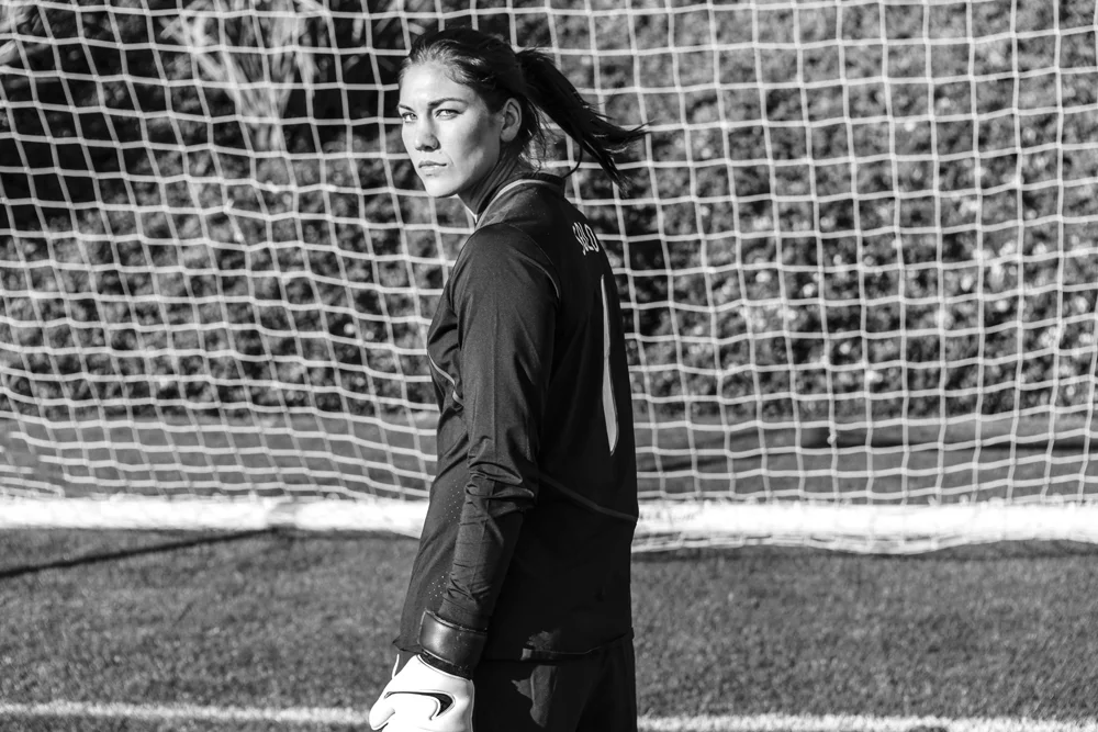 Hope Solo Nike Photoshoot