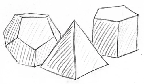 How to Draw Rocks and Mountains in a quick Landscape Sketch