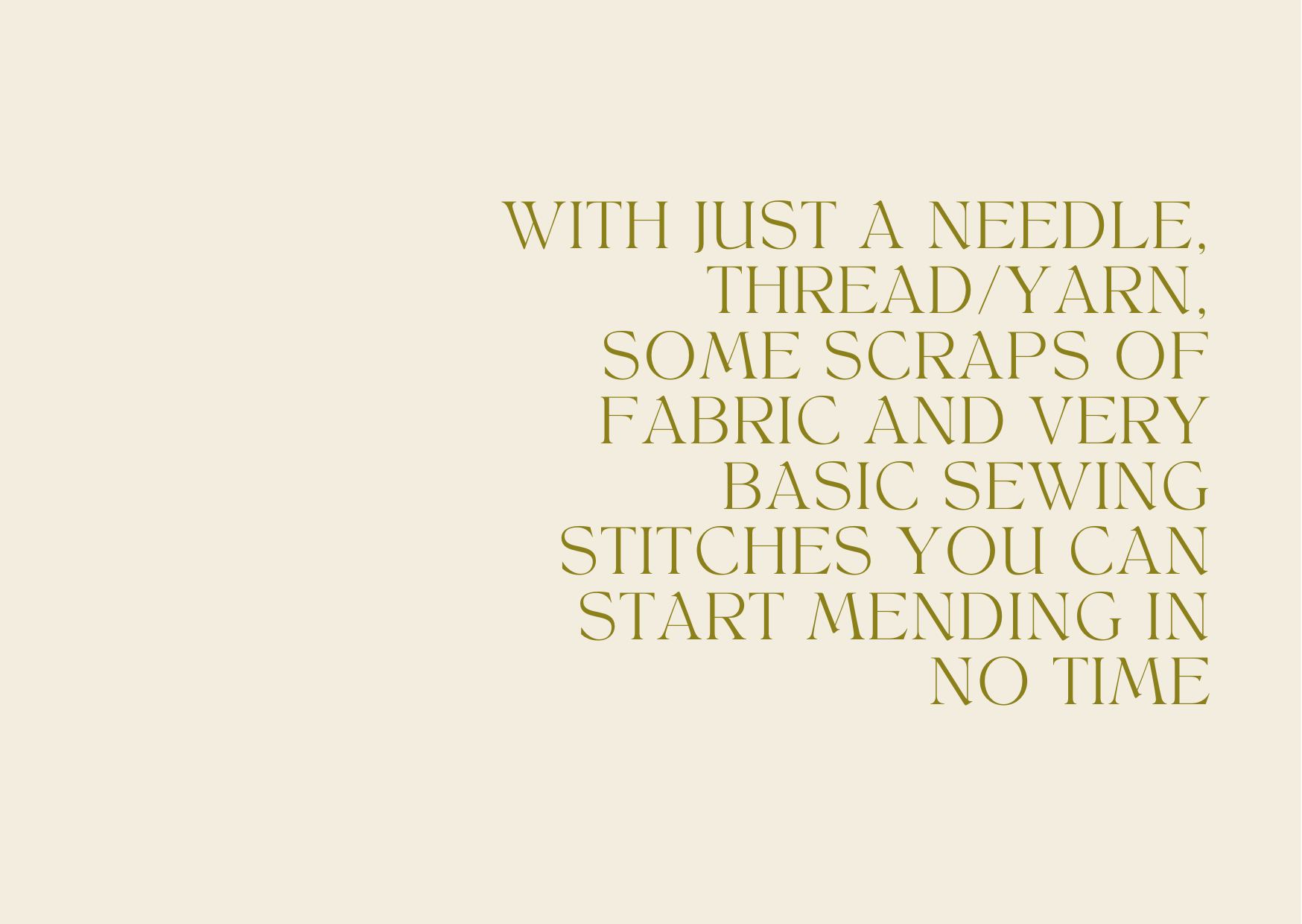 An Intro to Visible Mending — Made My Wardrobe