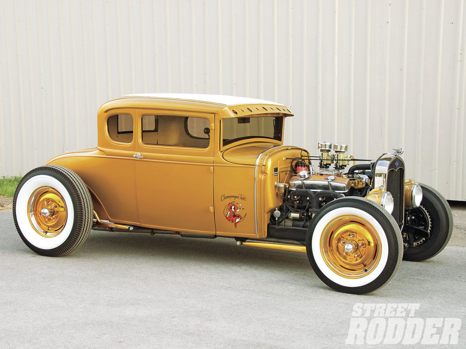 1930 Ford Coupe Champagne Taste — Michigan's Traditional Hot Rod And ...