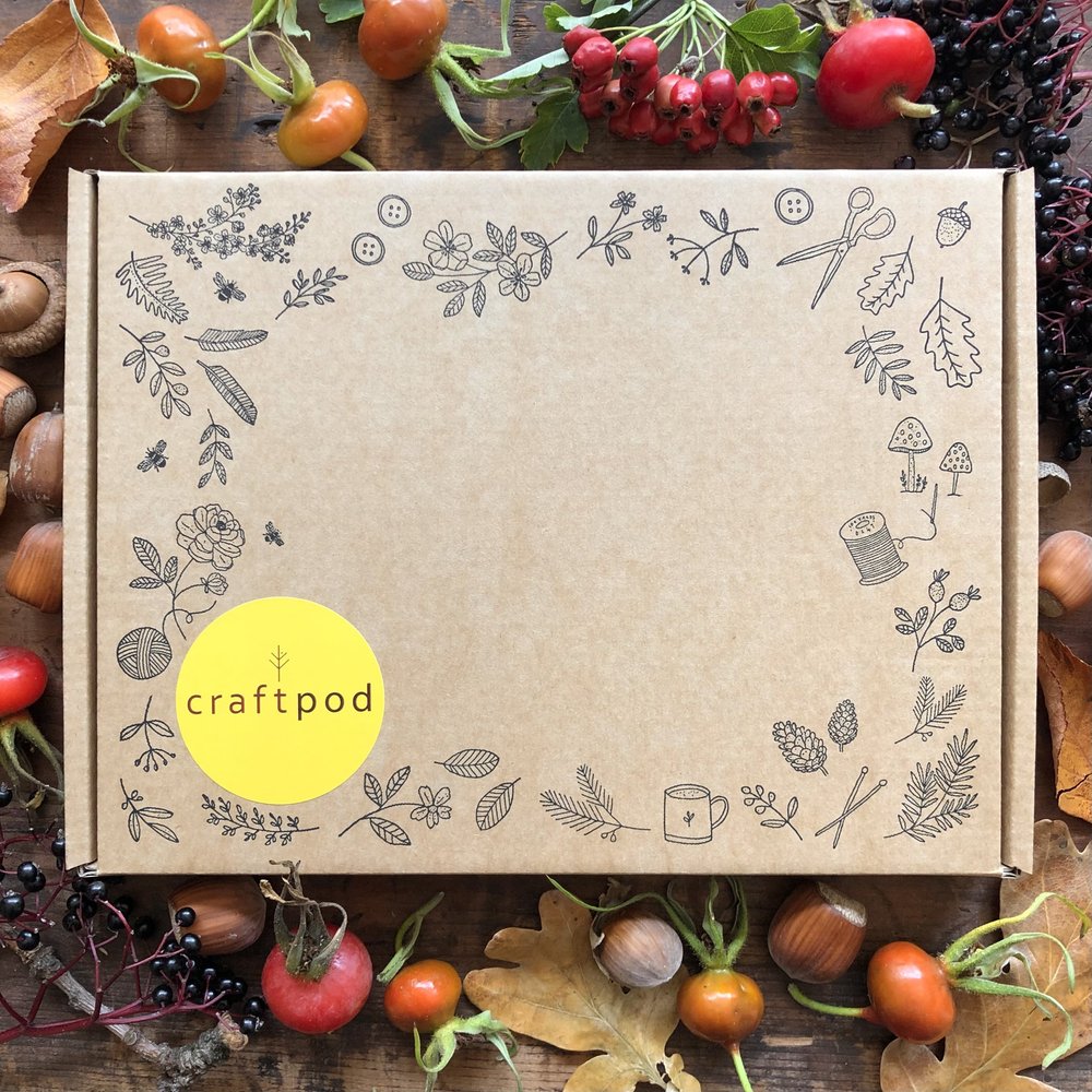Craftpod - Crafting Subscription Box - Seasonal Embroidery, Crafting ...