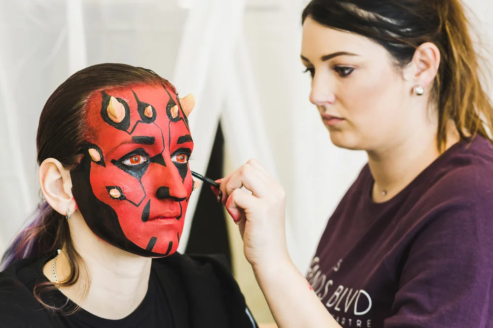 Darth Maul Face Paint