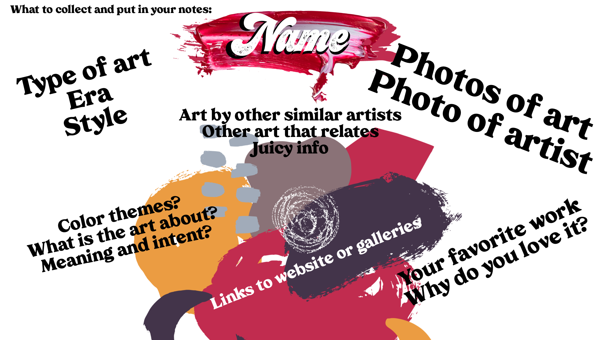 Art lessons, teacher resources for artists — Jordan Swain