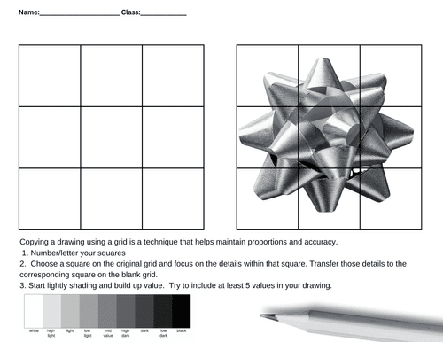 Grid drawing practice, with worksheets and video! — Jordan Swain