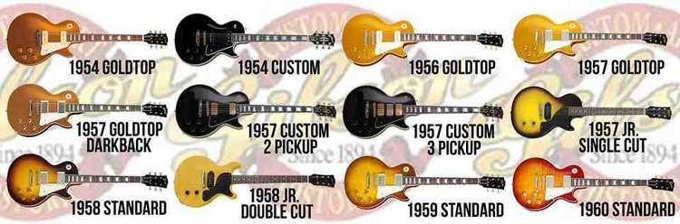 Gibson Guitar Color Chart Brace Yourself For A Wave Of Guitar Royalty!