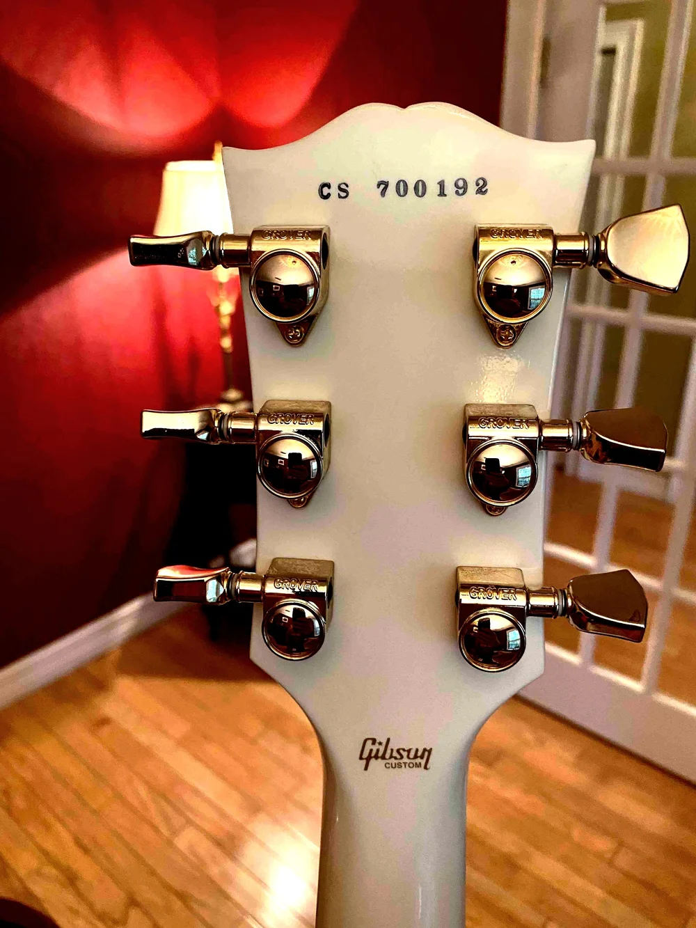 2017 Gibson Les Paul Custom Alpine White Custom Shop - SOLD — Winter ...