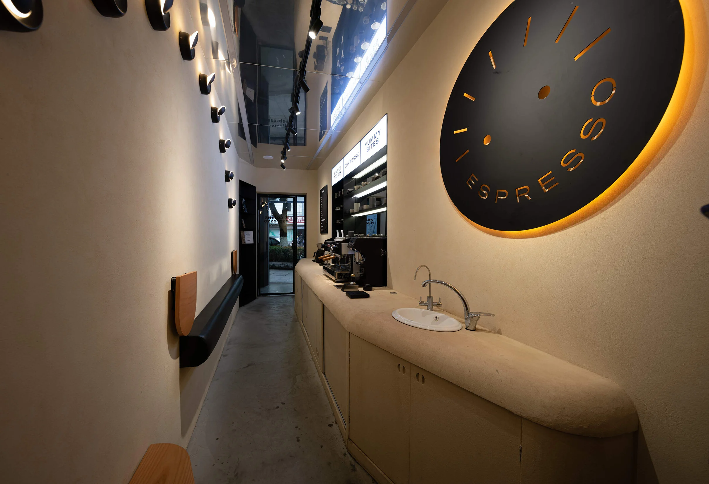 Little Collins St Espresso designed by BrandWorks for Changsha China.