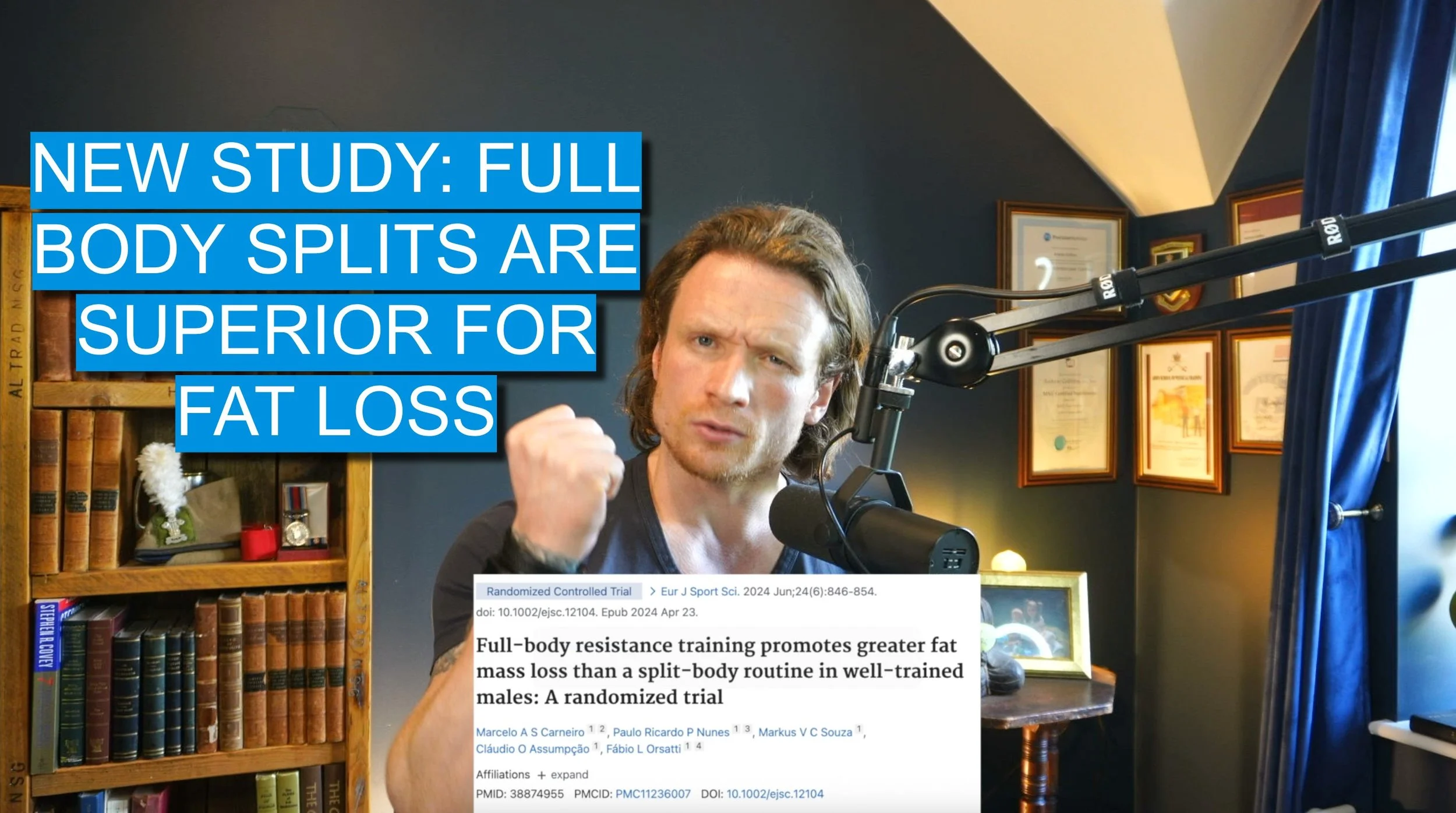 Recent Study Shows Full-Body Splits Are Superior For Fat Loss – Expert PT