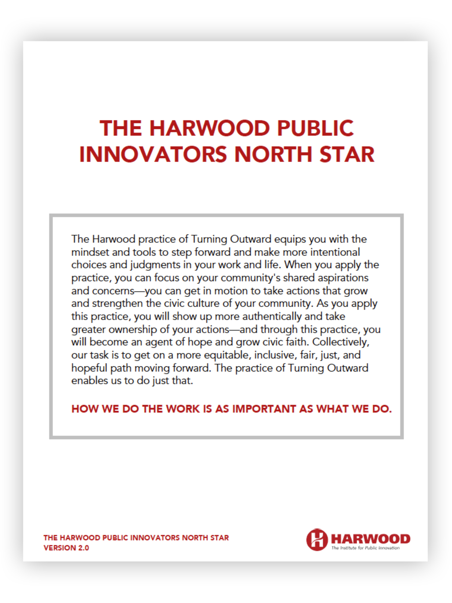 Key Roadmaps — The Harwood Institute